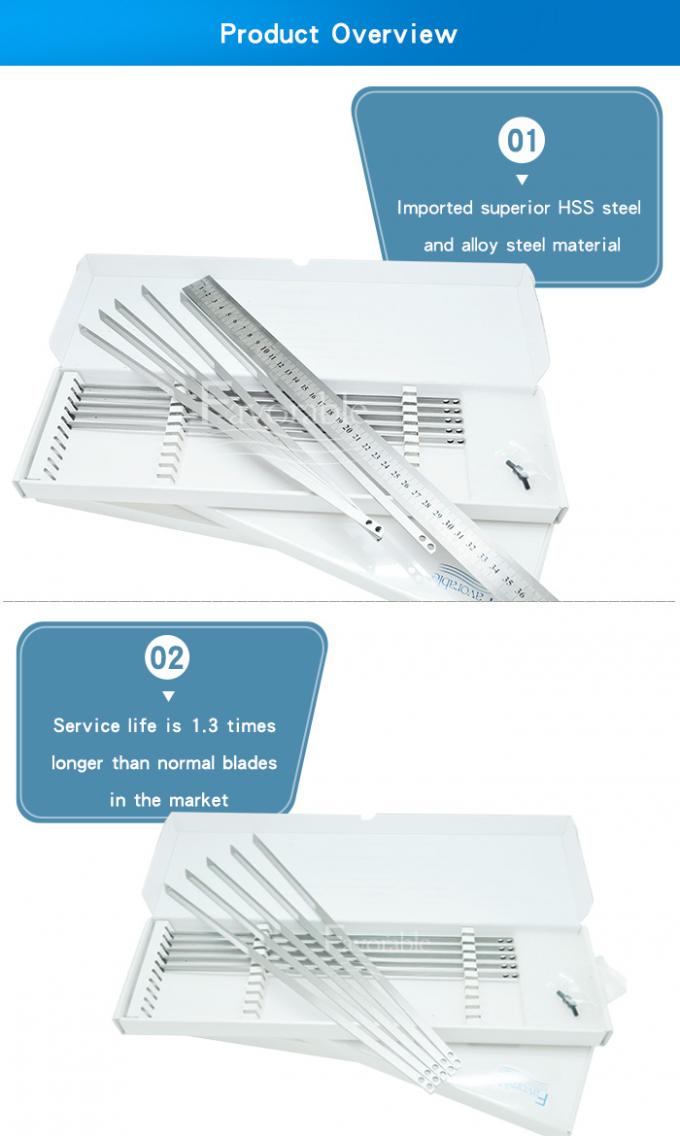 801435 Propack Blades 2.0 x 7.0- 6cm For Lectra Vector Cutter Vt-Lin-Mx