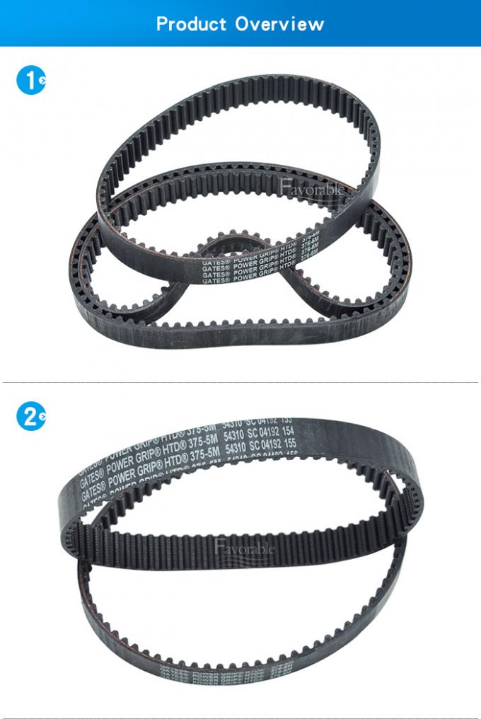 Timing Belt For Gerber Cutter GT7250 XCL7000 Z7 Spare Part 180500077 ...