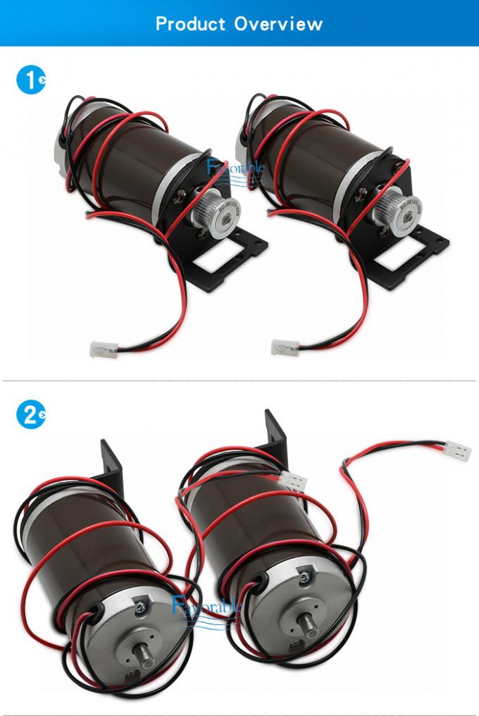 24V DC Motor For NewPower Plotter , Plotter Motor