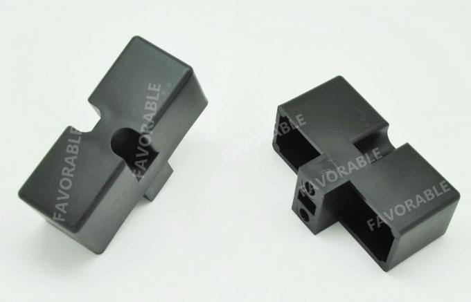 Black PN128529 Slat Stop Pad Cl25 For Lectra FP FX Q25 IX Cutter Machine