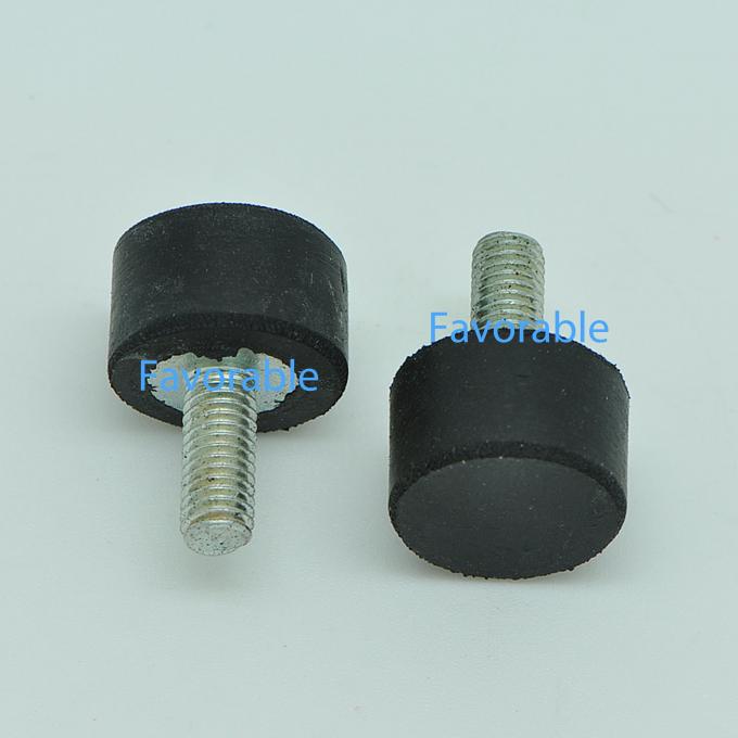 Black Cylindrical Bumper Suitable For Lectra Cutting Machine Parts VT5000